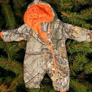 Carhartt | Other | Carhartt Realtree Camo Full Zip Snow Suit 6 Months ...
